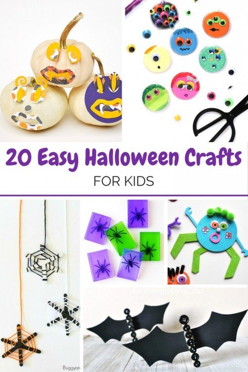20 Easy Halloween Crafts for Kids - The Mummy Toolbox