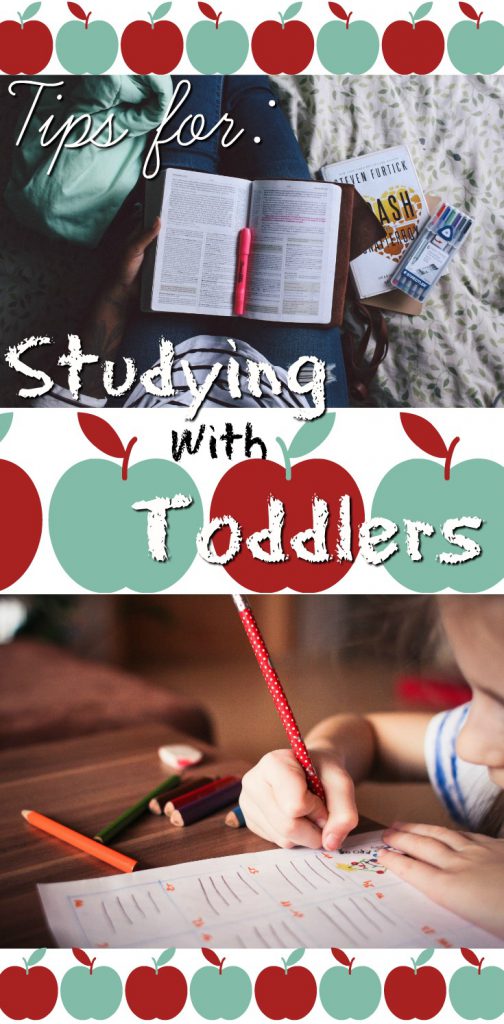 Tips For Studying with a Toddler - The Mummy Toolbox