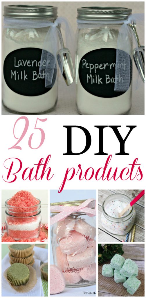25 DIY Homemade Bath Products - The Mummy Toolbox