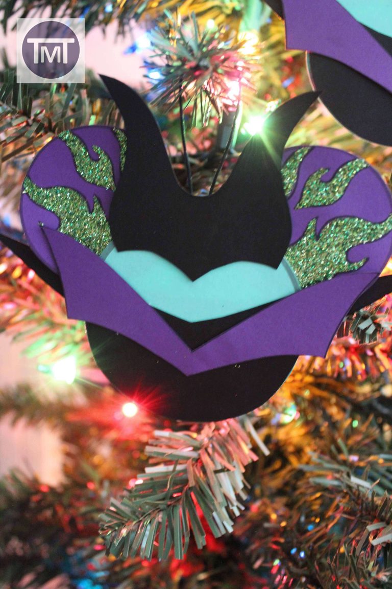 Maleficent and Sleeping Beauty Inspired Christmas Ornament (Free ...